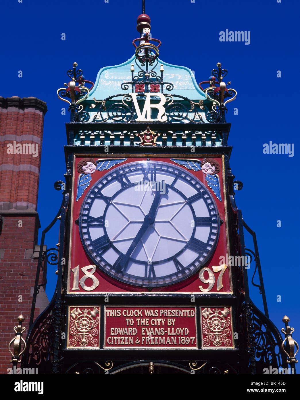 Eastgate Clock, Chester, Cheshire, England Stock Photo - Alamy