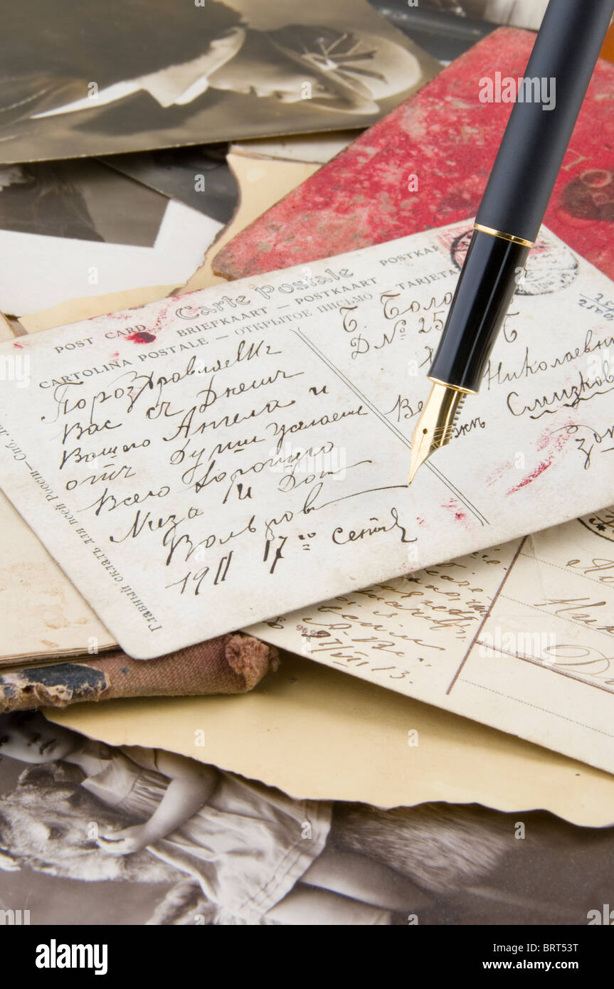 Postcards hi-res stock photography and images - Alamy