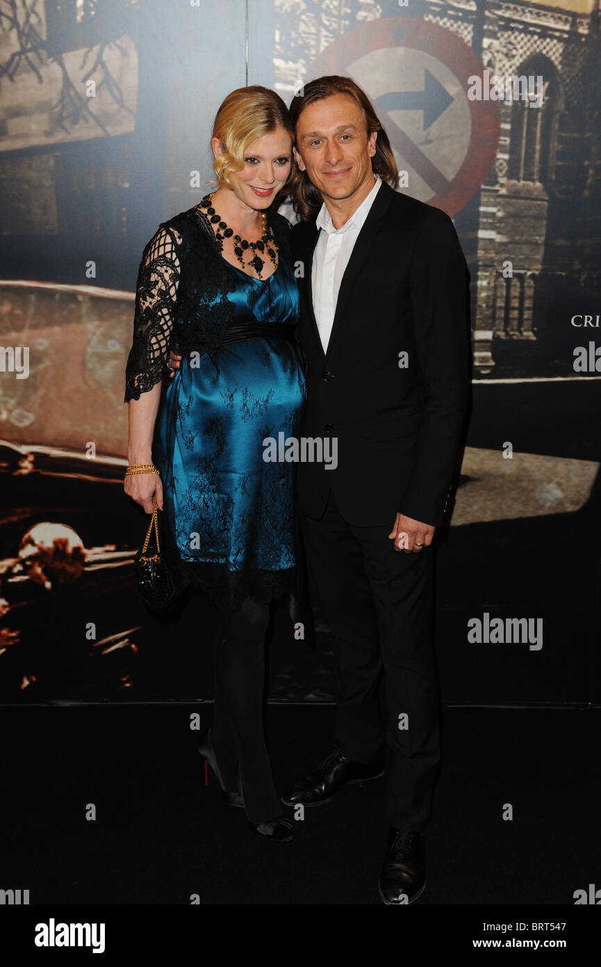 Emilia Fox And Jeremy Gilley Specsavers Crime Thriller Awards 2010 Grosvenor House Hotel London