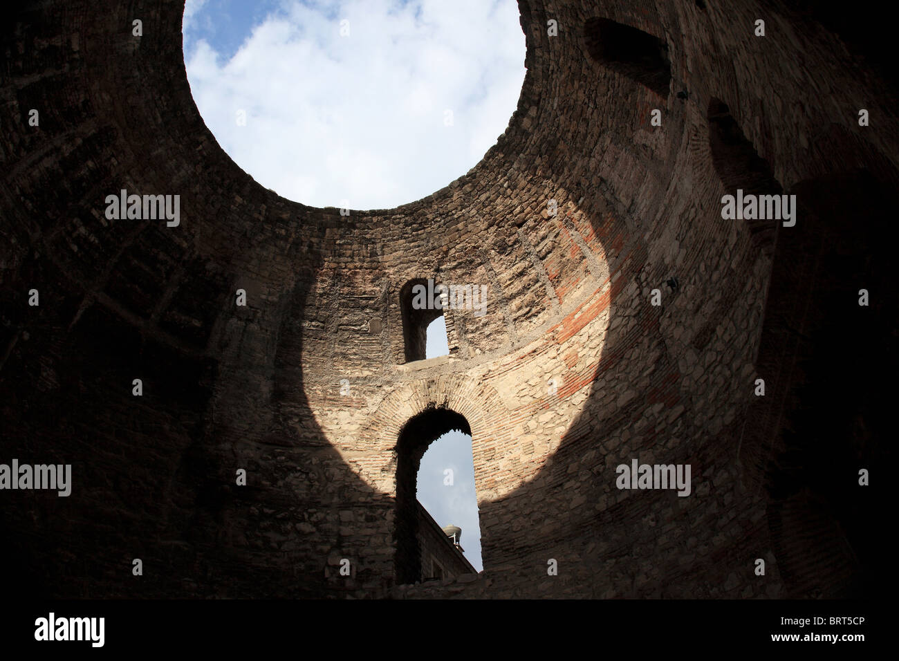 The vestibule of Diocletian's Palace, Split, Croatia Stock Photo - Alamy