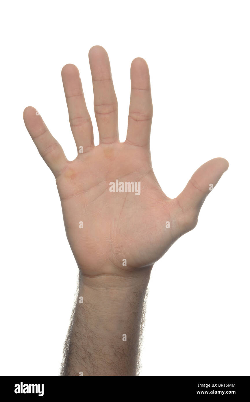 Mans right hand open close hi-res stock photography and images - Alamy