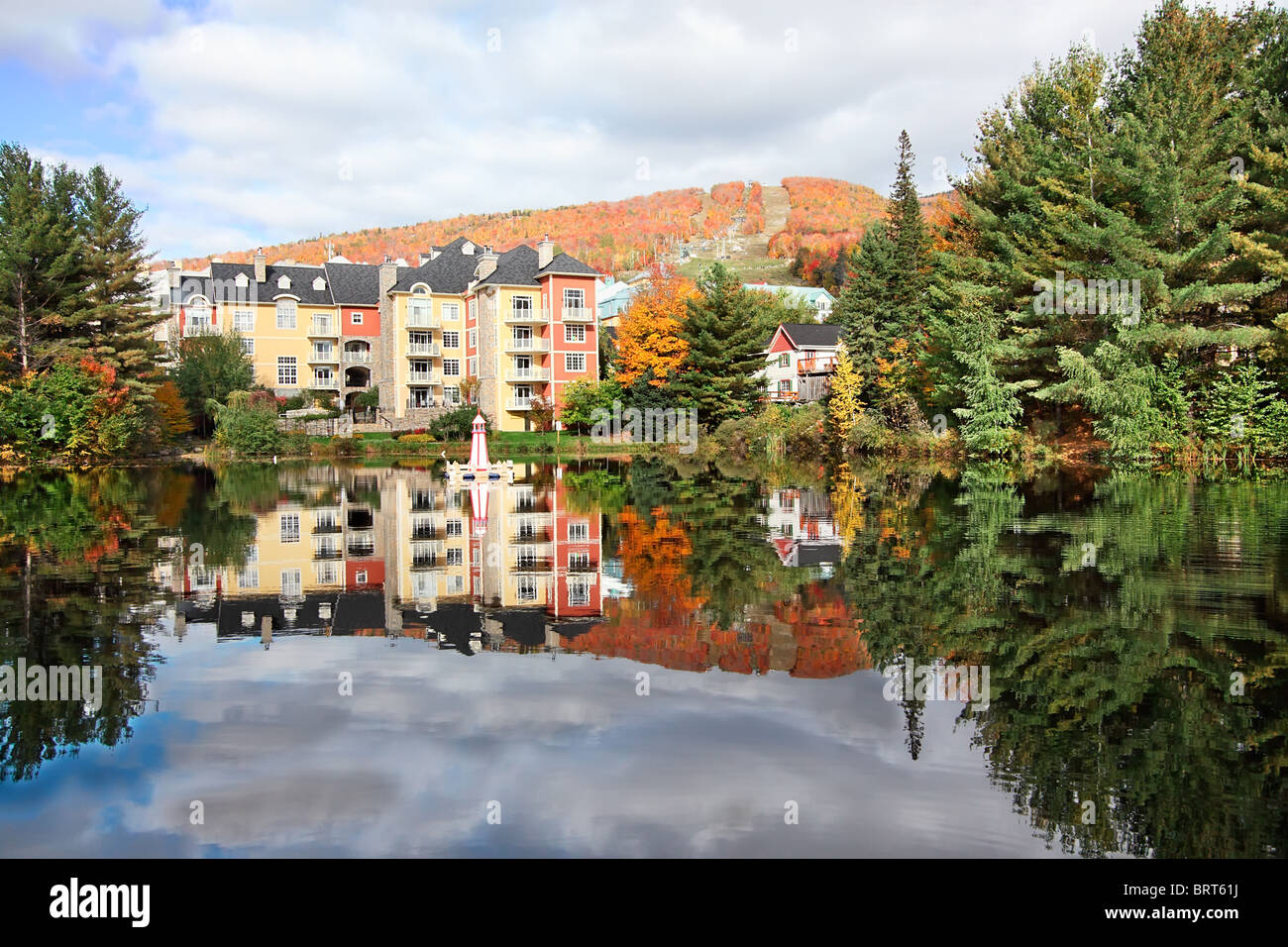 Mont tremblant resort hi-res stock photography and images - Alamy