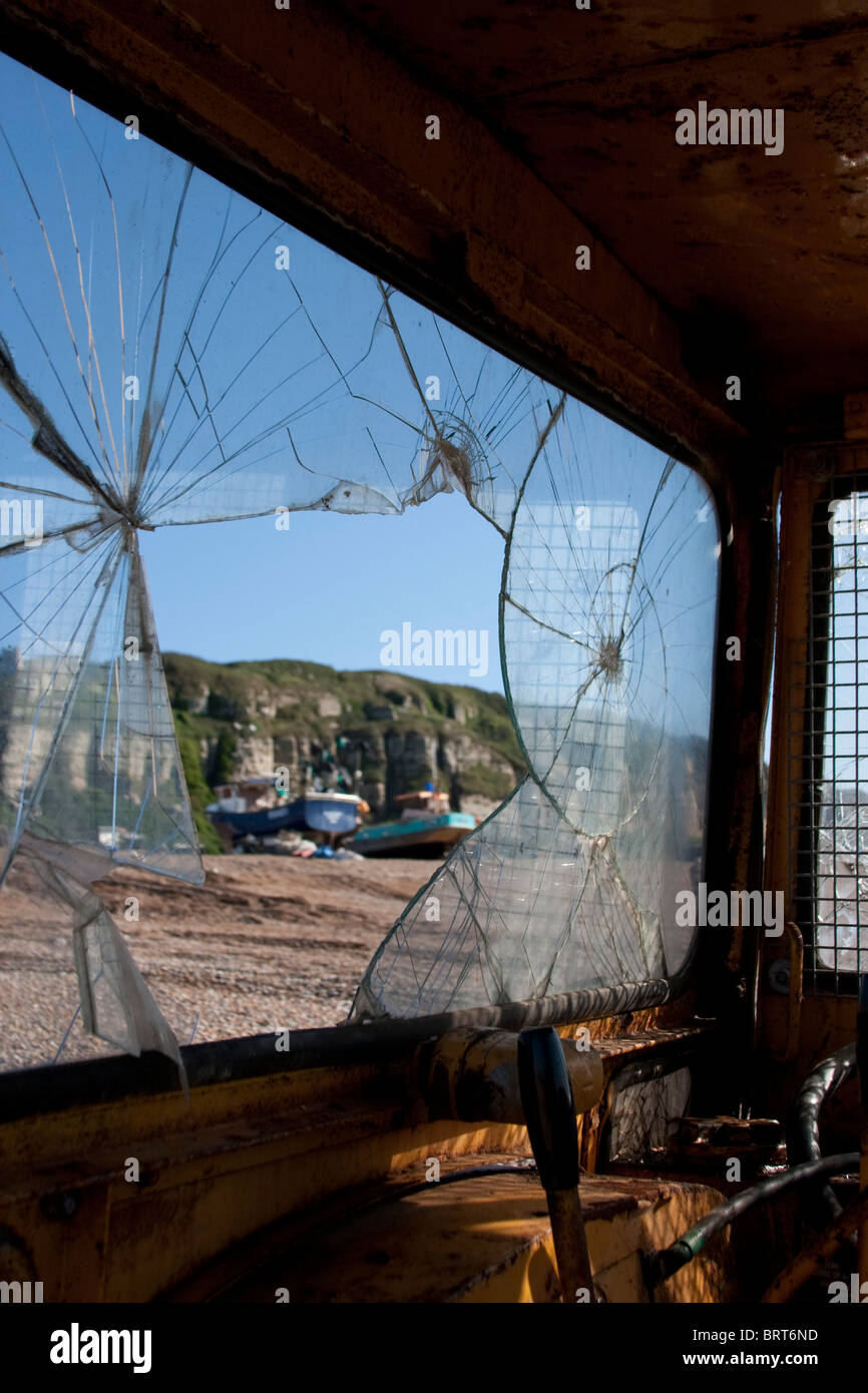 Digger window hi-res stock photography and images - Alamy