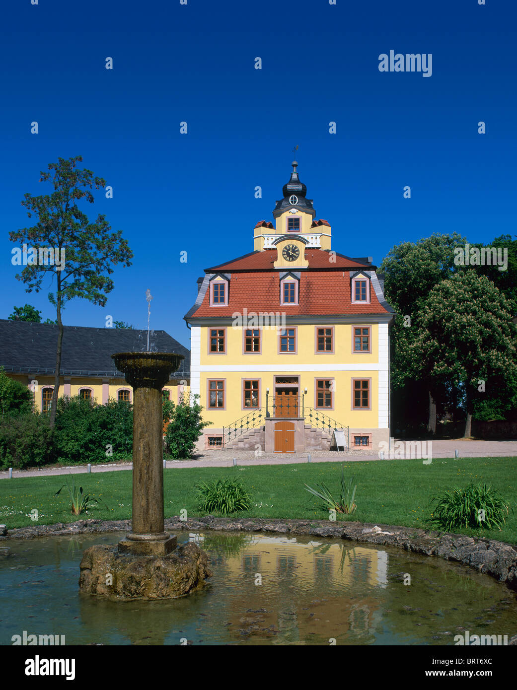 Belvedere castle weimar thuringia germany hi-res stock photography and ...