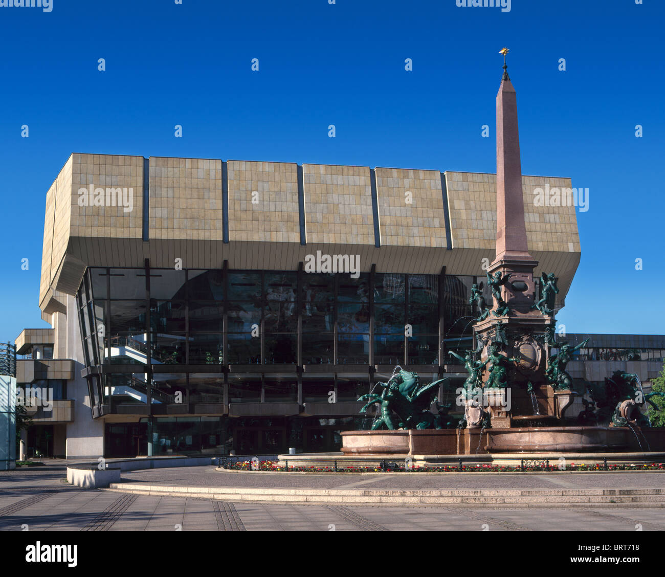 Concert Hall, Augustusplatz, Leipzig, Saxony, Germany Stock Photo - Alamy