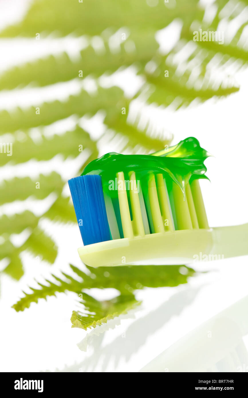 herbal tooth paste Stock Photo - Alamy