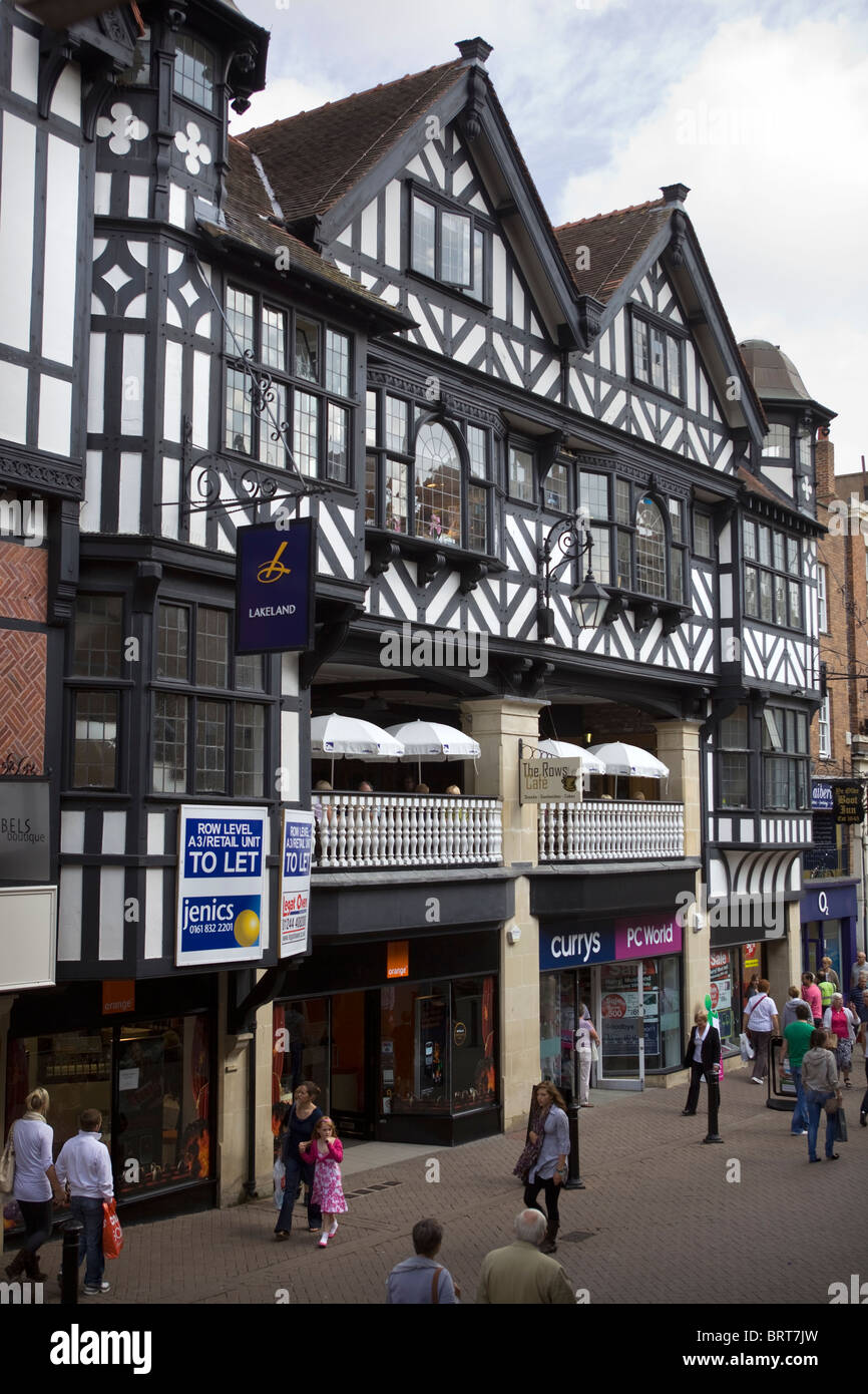 Chester arcaded rows hi-res stock photography and images - Alamy