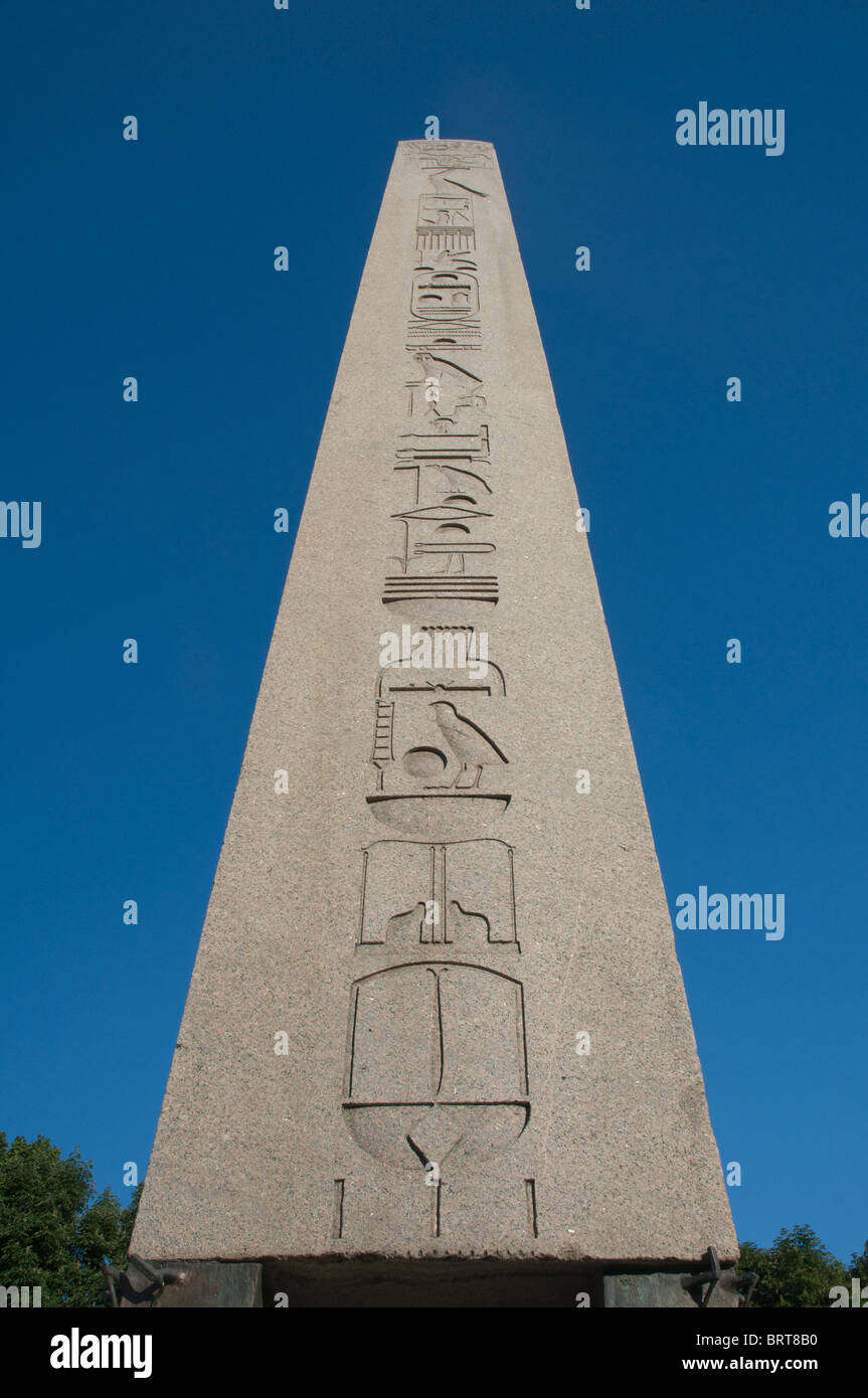 The Egyptian obelisk brought and erected by Byzantine Emperor ...