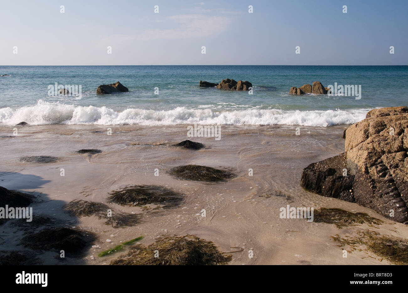 Coverack beach south cornwall hi-res stock photography and images - Alamy