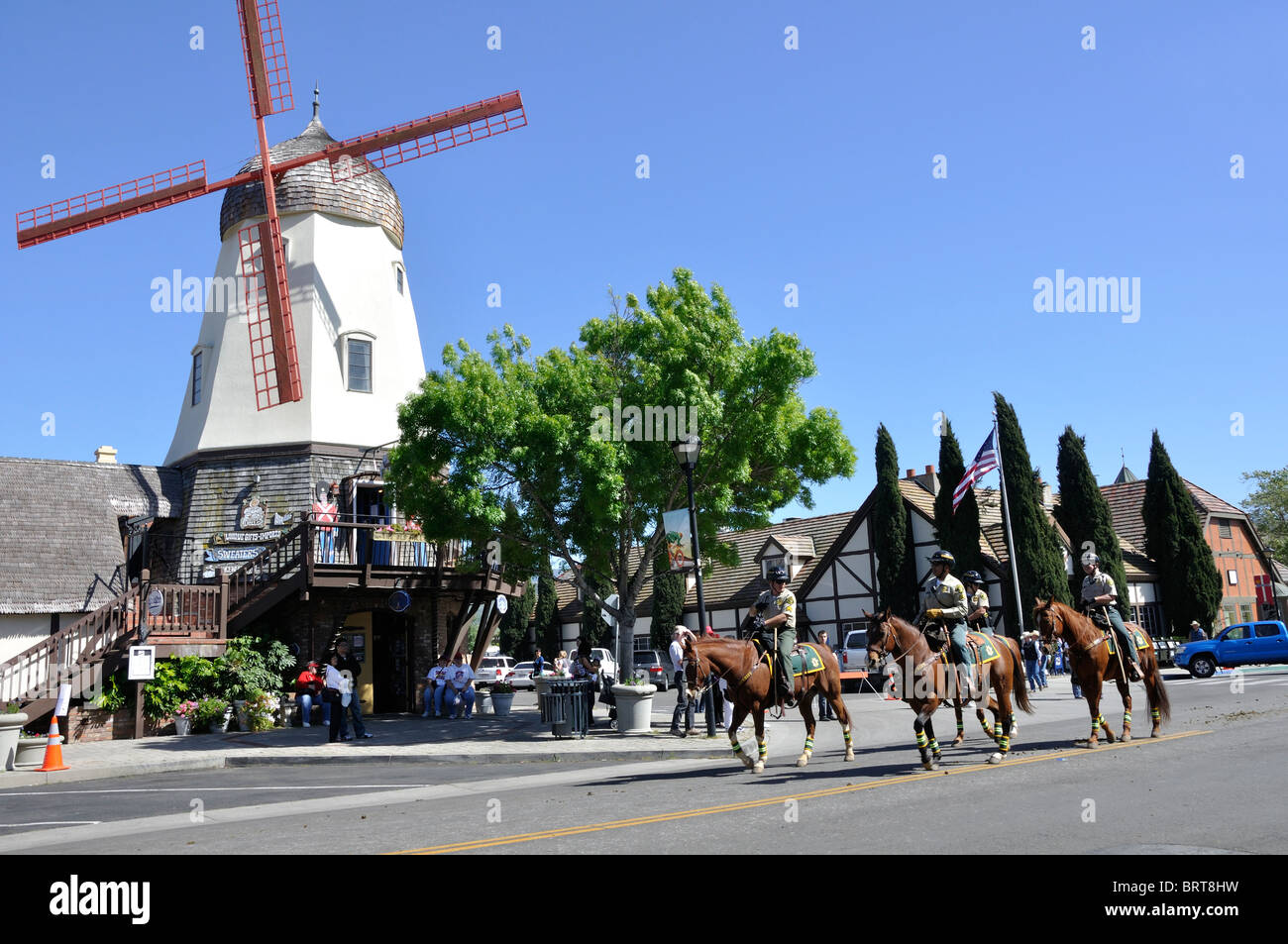 Parade, Solvang, California, USA Stock Photo - Alamy