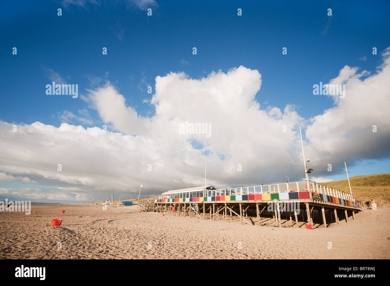 Terrace in beach sand hi-res stock photography and images - Alamy