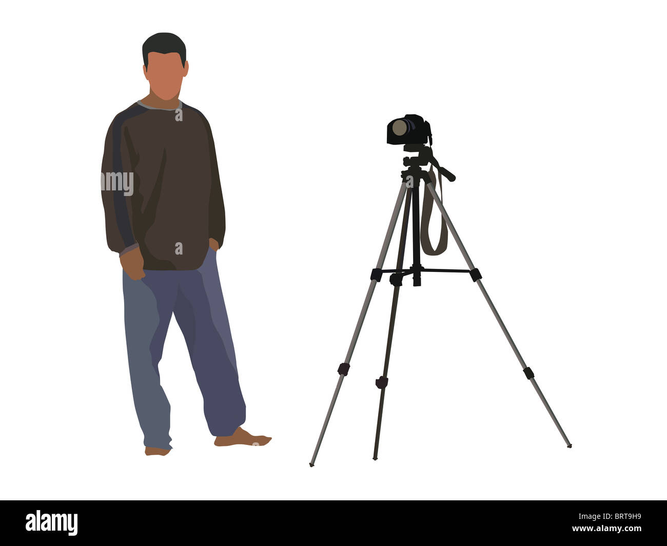 Illustrated camera hi-res stock photography and images - Alamy