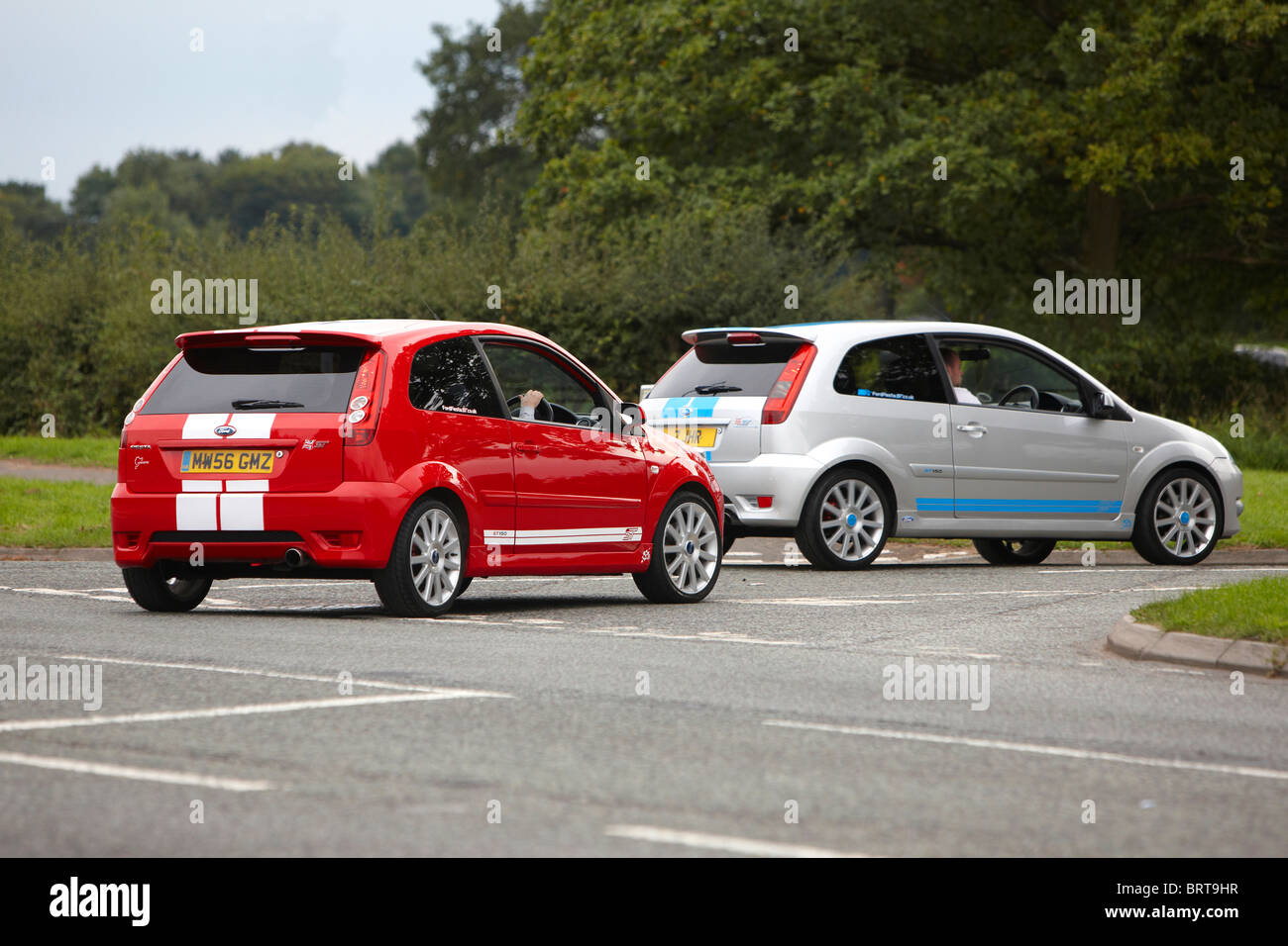 2 Ford Fiestas Stock Photo - Alamy