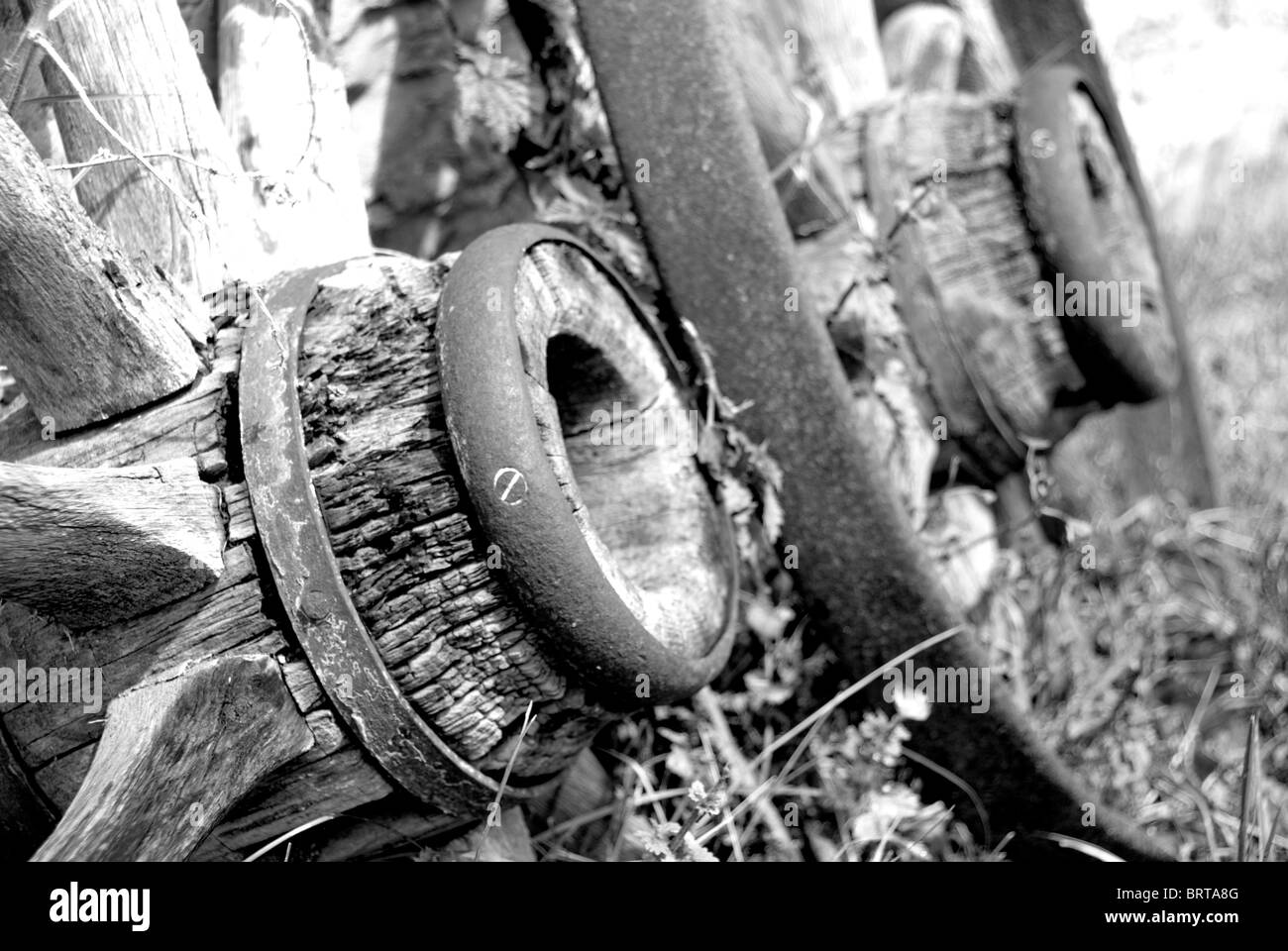 Rustic yard Black and White Stock Photos & Images - Alamy