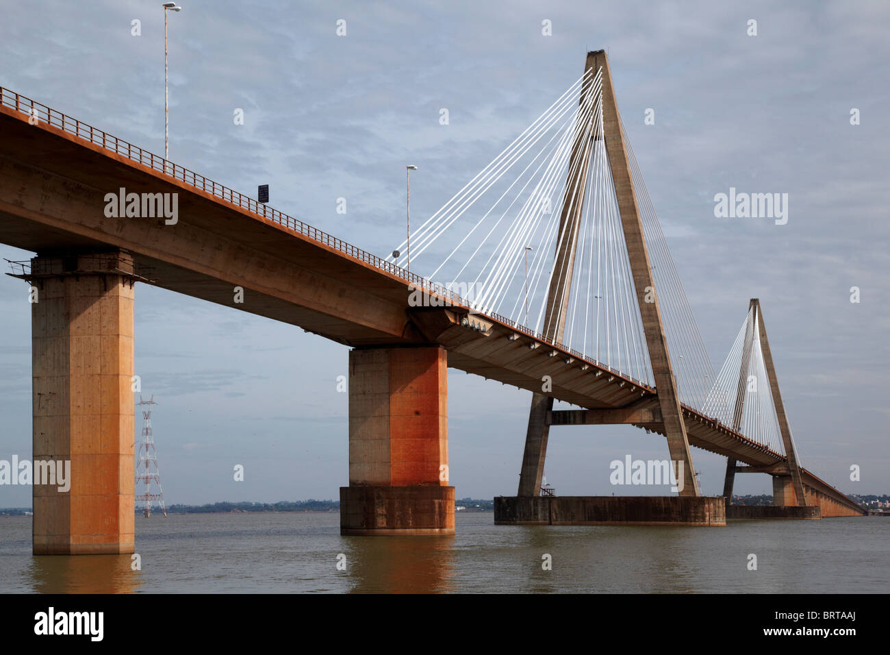San Roque Gonzalez de Santa Cruz Bridge on the Parana River ...