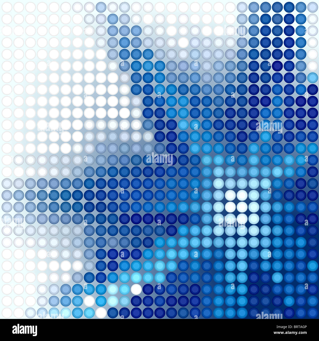 Abstract illustrated background of a blue star shape Stock Photo - Alamy