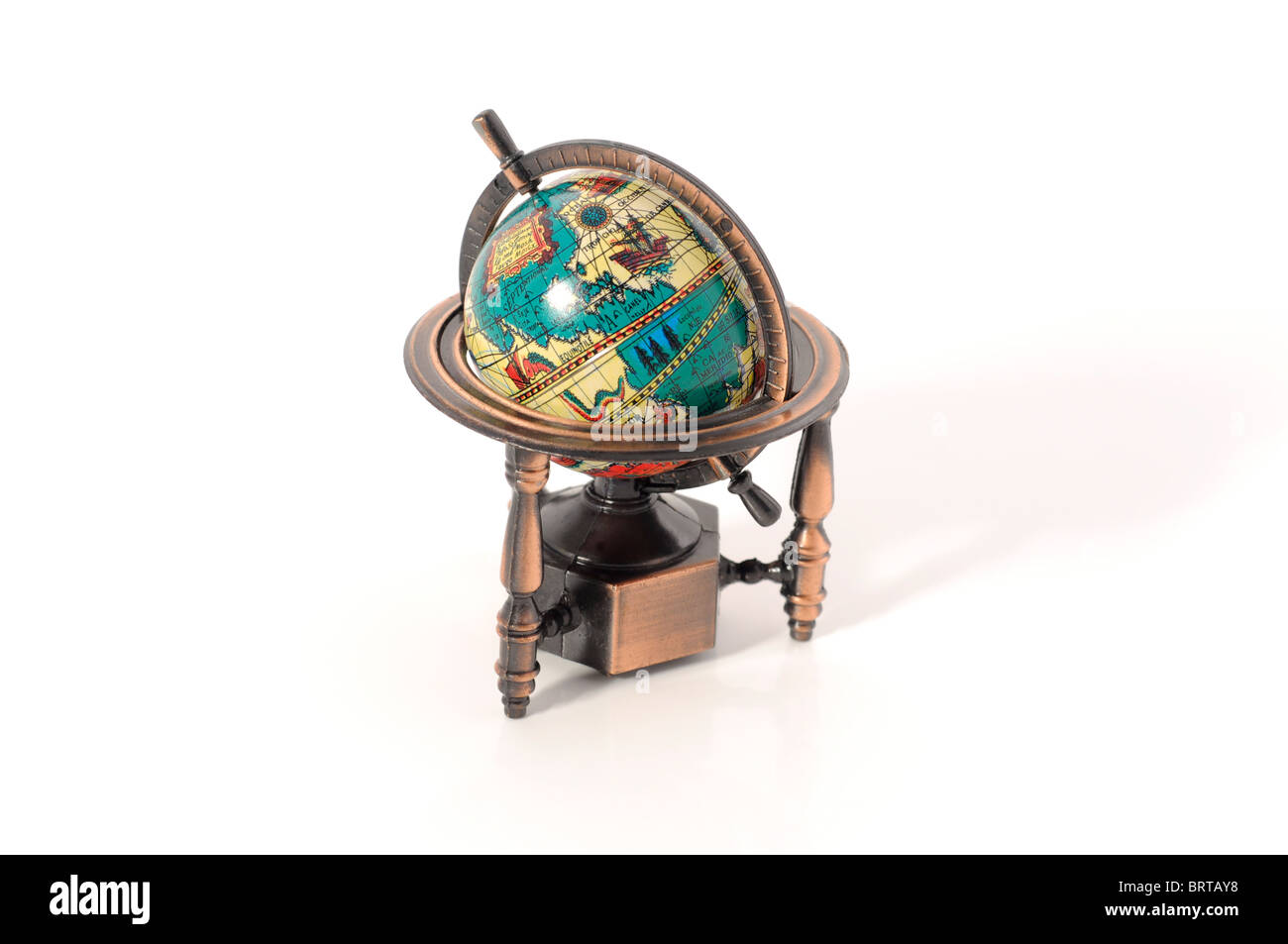 Antique globe map hi-res stock photography and images - Alamy