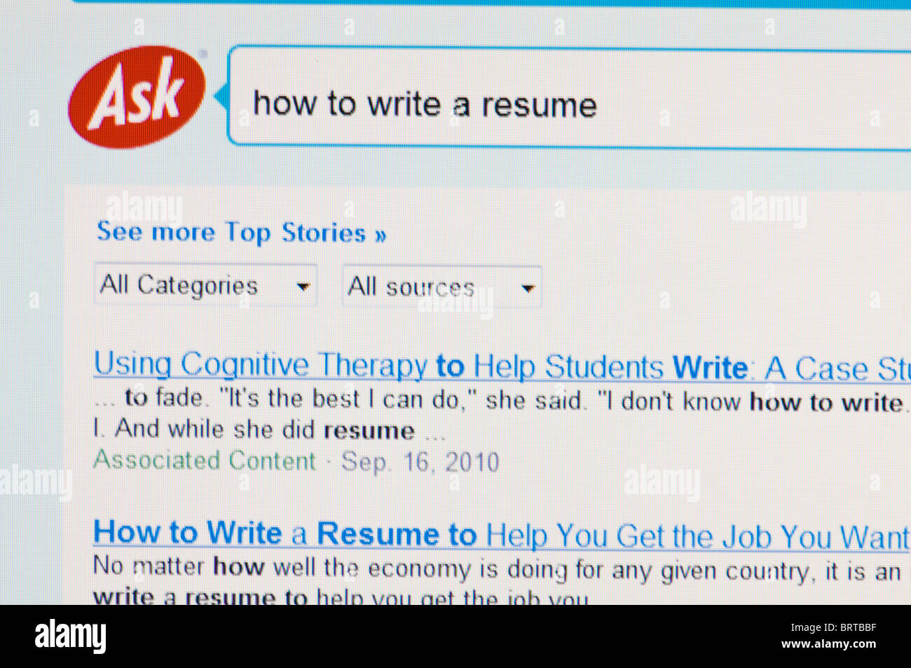 Ask website hi-res stock photography and images - Alamy