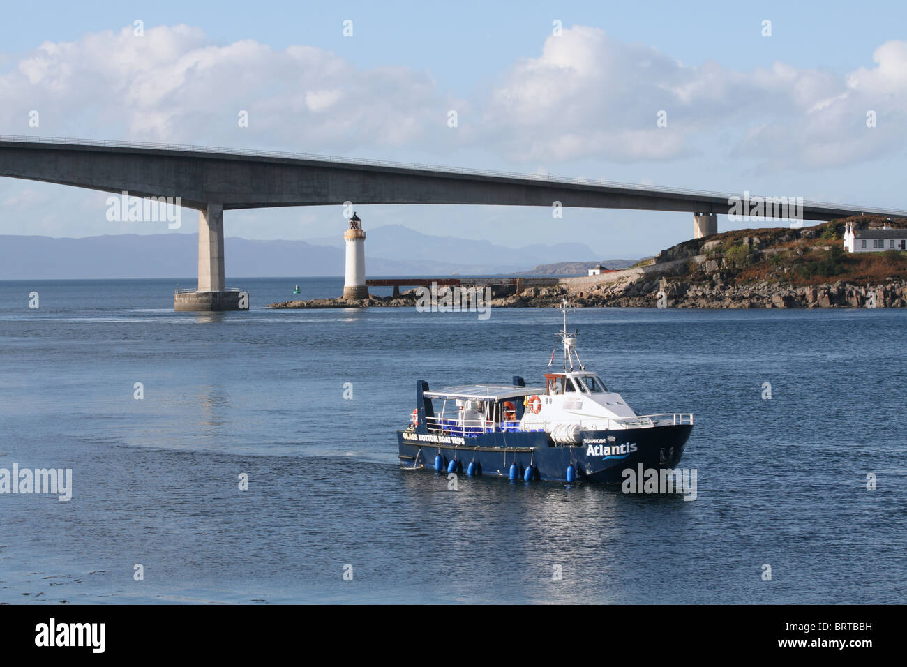 Seaprobe Atlantis Skye Bridge and Eilean Ban lighthouse Scotland ...