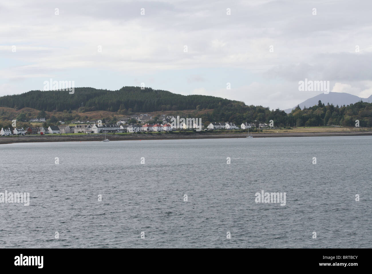 village of Kyleakin Isle of Skye Scotland October 2010 Stock Photo - Alamy