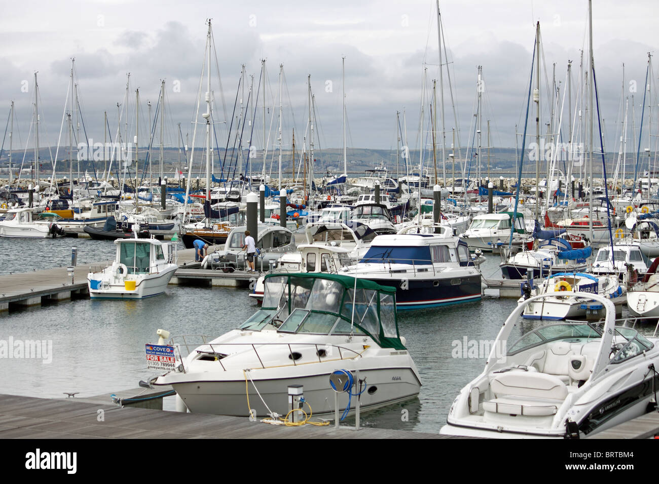 Portland marina england uk hi-res stock photography and images - Alamy