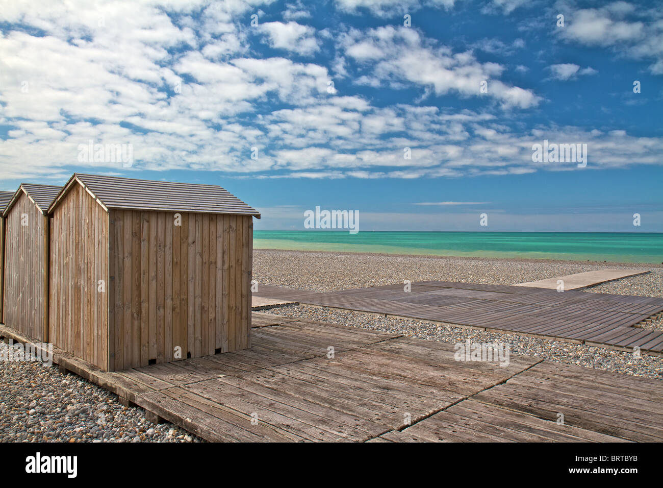 Beach at Dieppe Stock Photo - Alamy