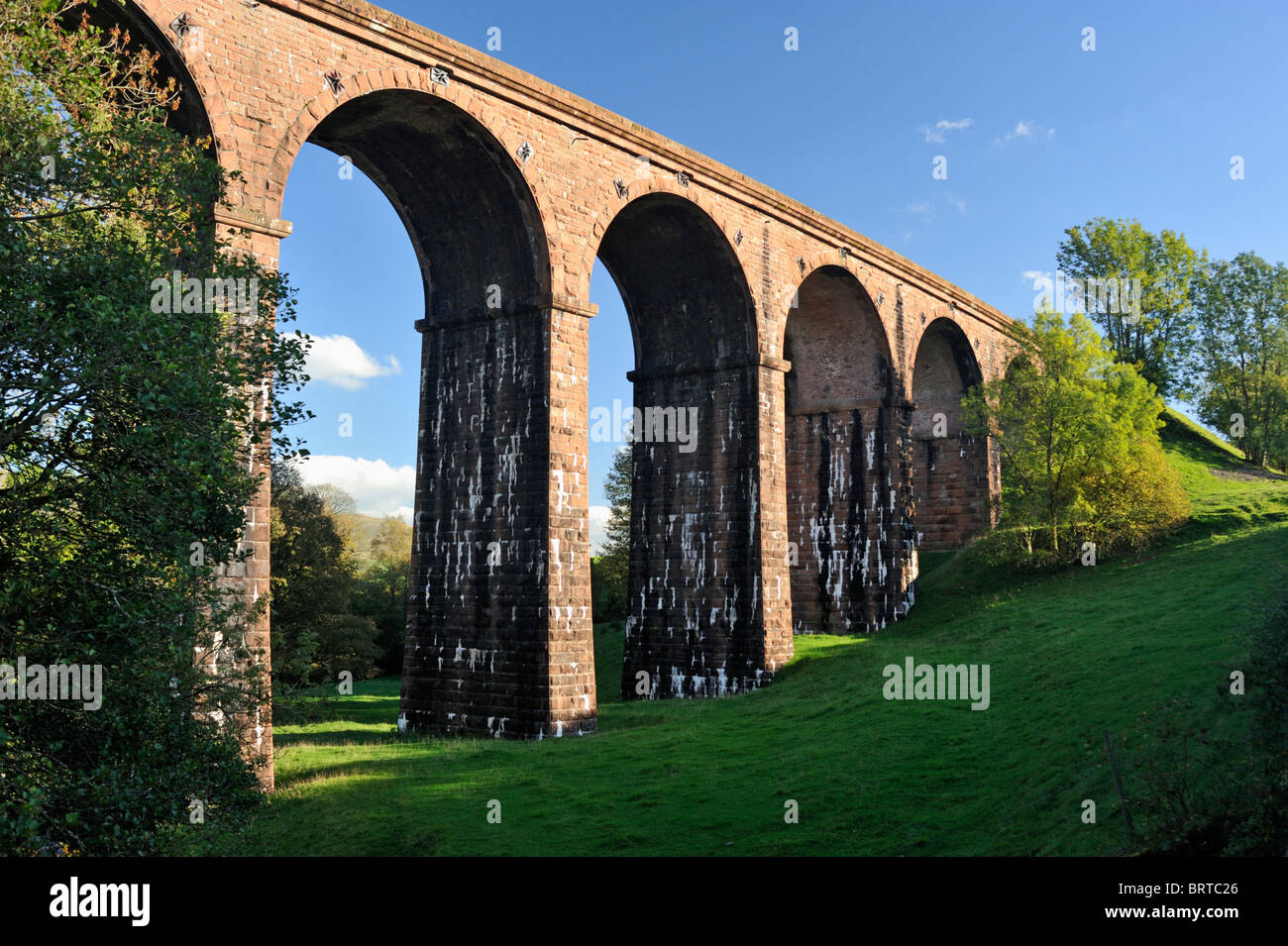 Lowgill Railway Viaduct. Cumbria, England, United Kingdom, Europe Stock ...