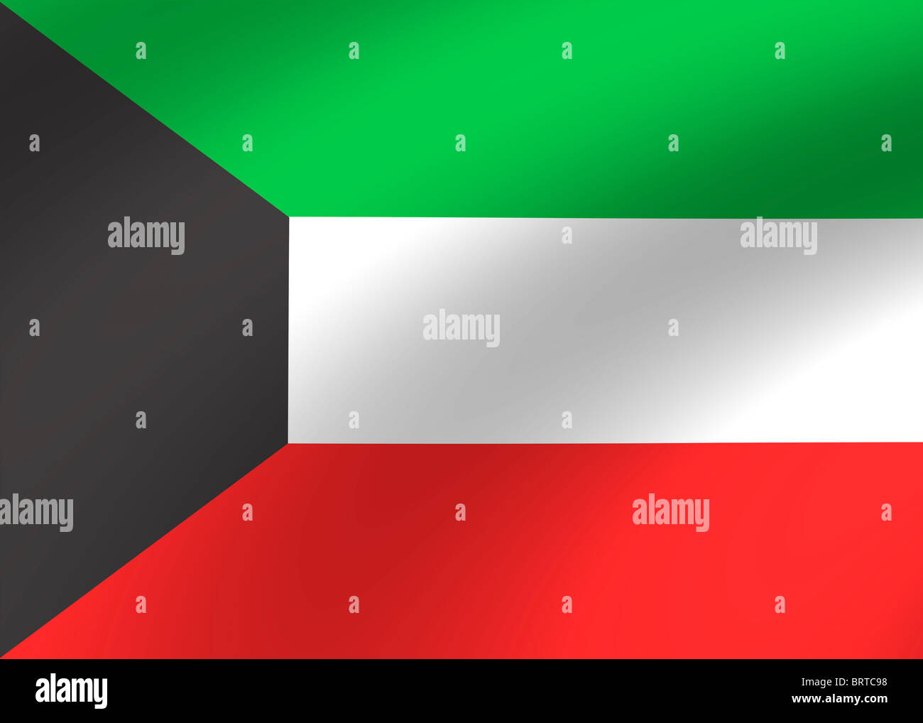 Kuwait flag hi-res stock photography and images - Alamy