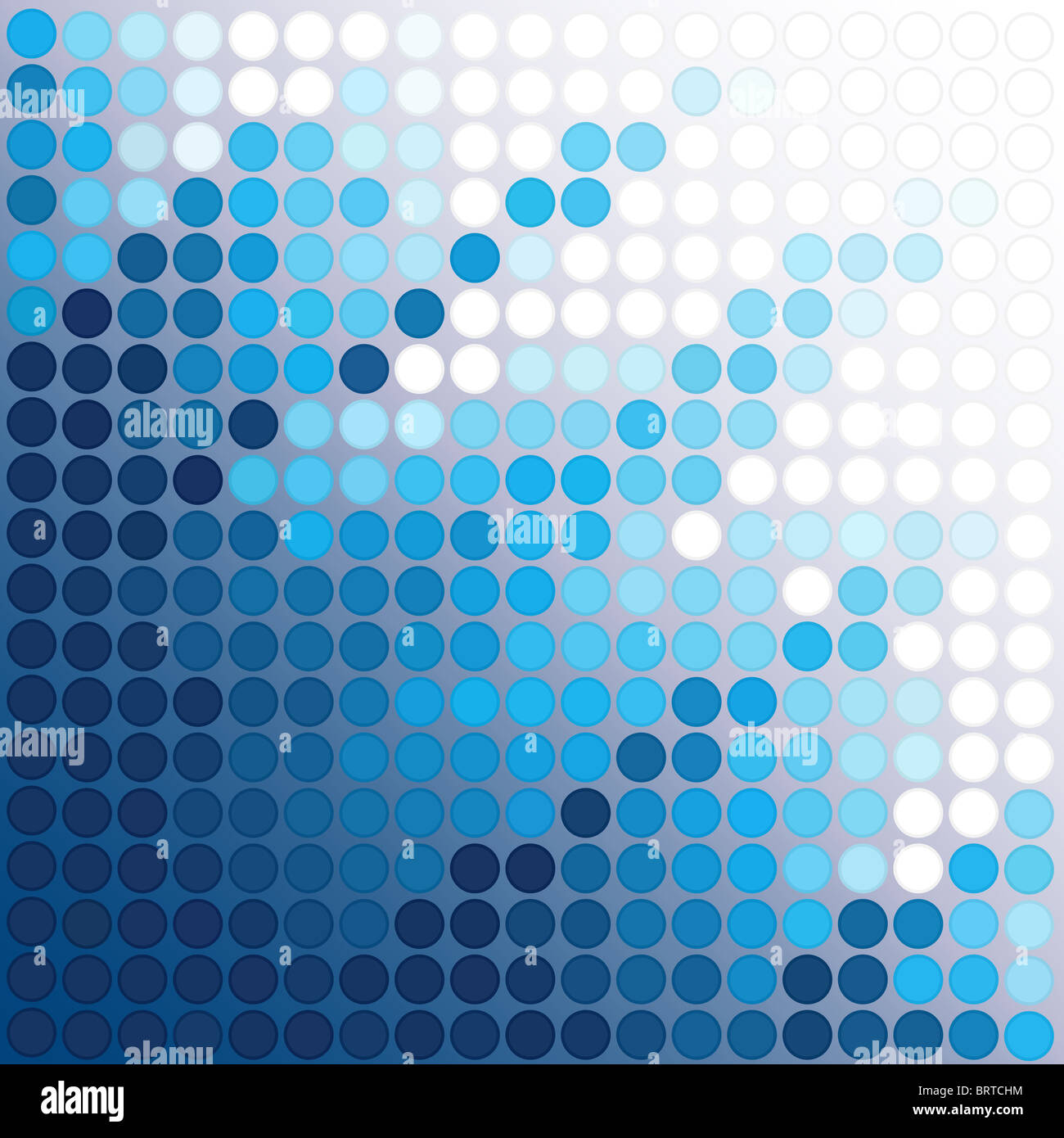 Illustrated abstract background of blue dots Stock Photo - Alamy