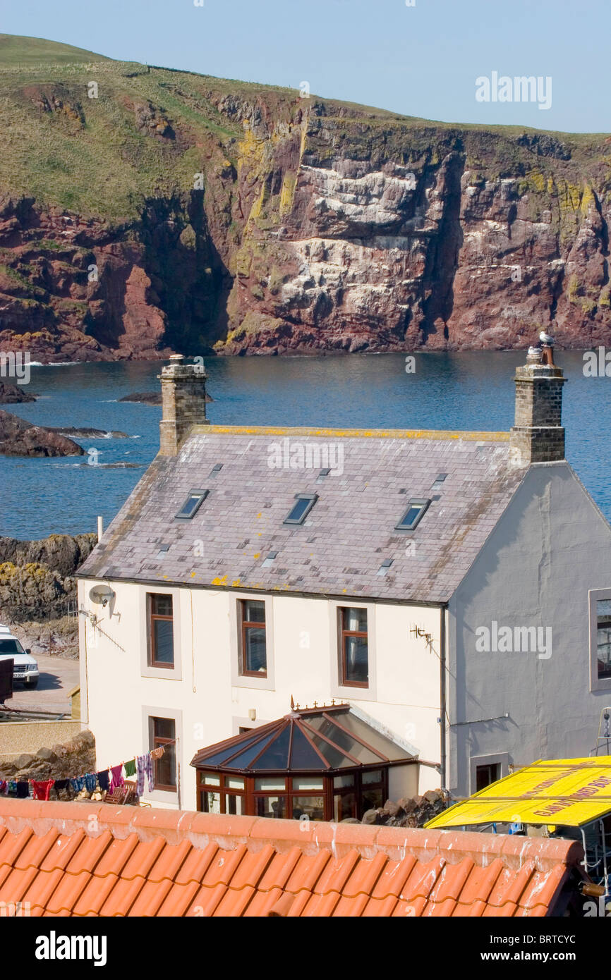 St abbs coastal village hi-res stock photography and images - Alamy