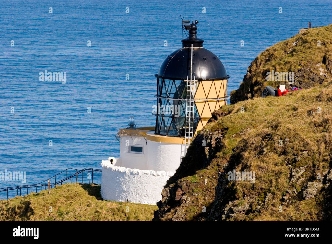 St abbs lighthouse berwickshire scotland hi-res stock photography and images - Alamy