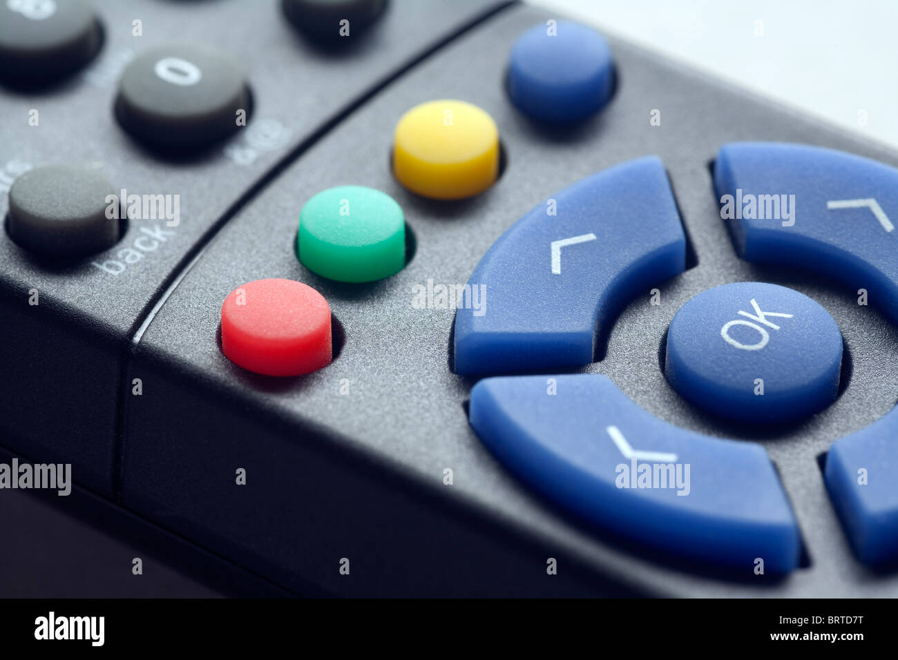 Red button remote control hi-res stock photography and images - Alamy