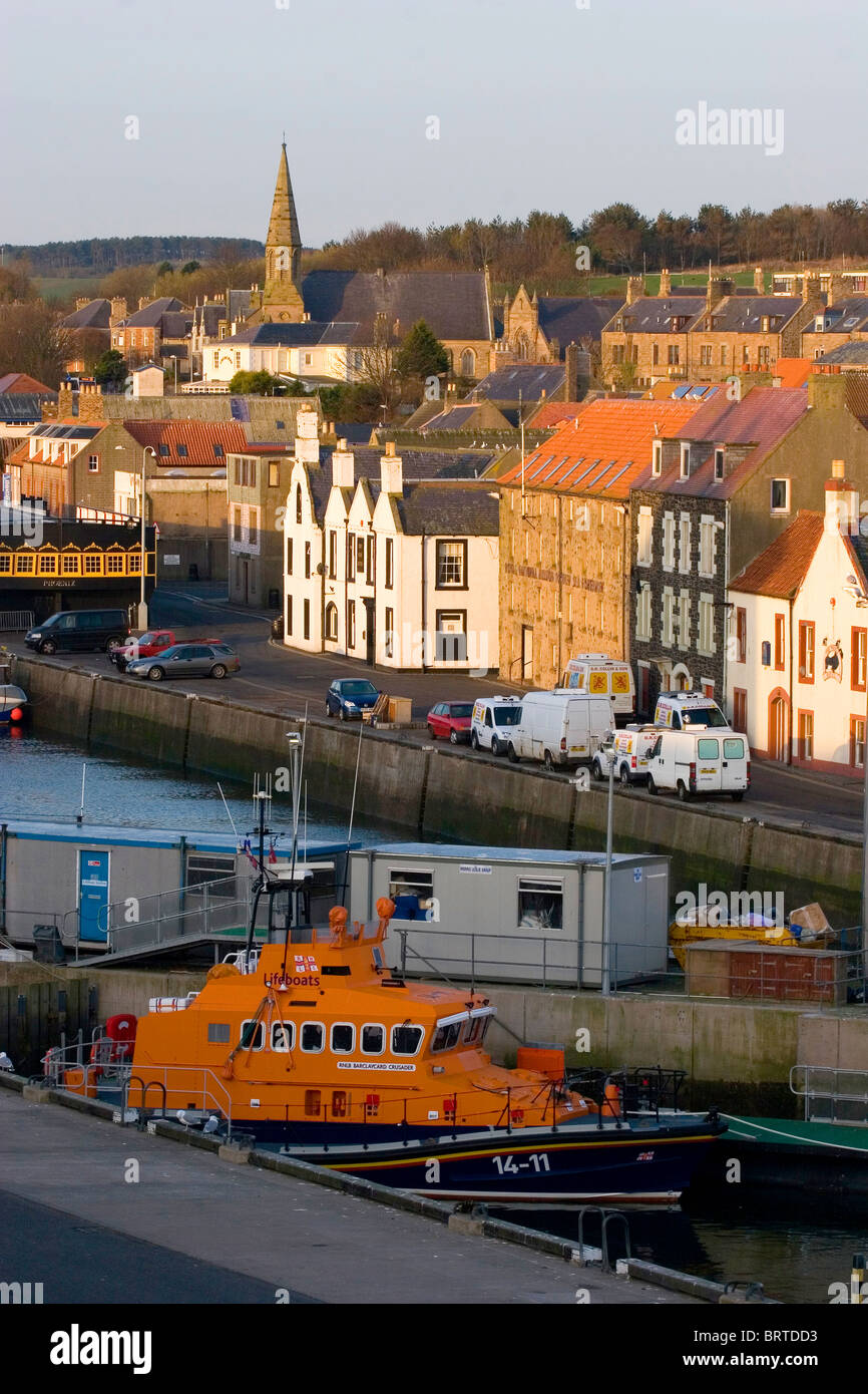 Port of Eyemouth, Scottish Borders in Scotland Stock Photo - Alamy
