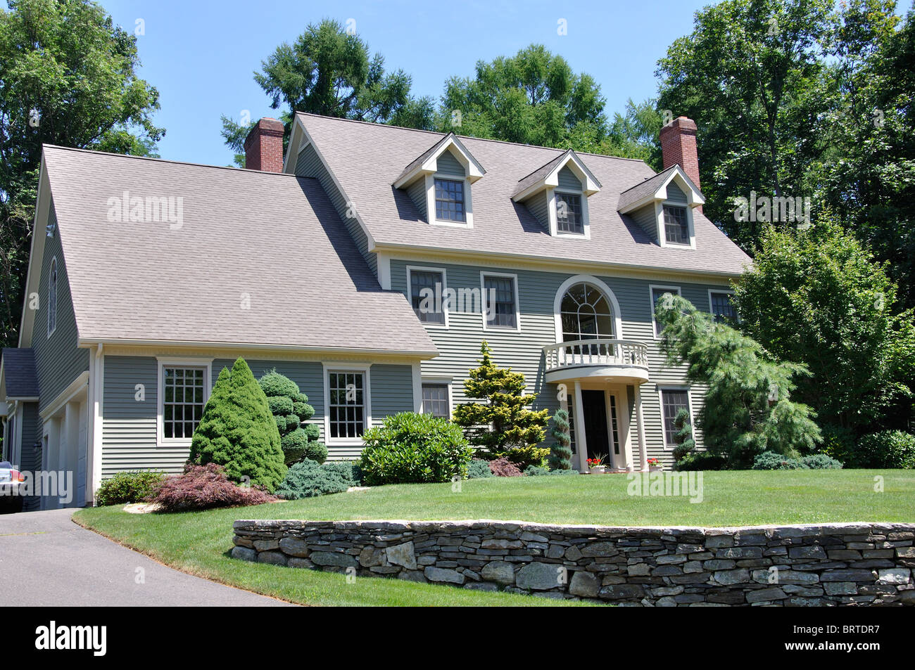 New England house, Connecticut, USA Stock Photo - Alamy