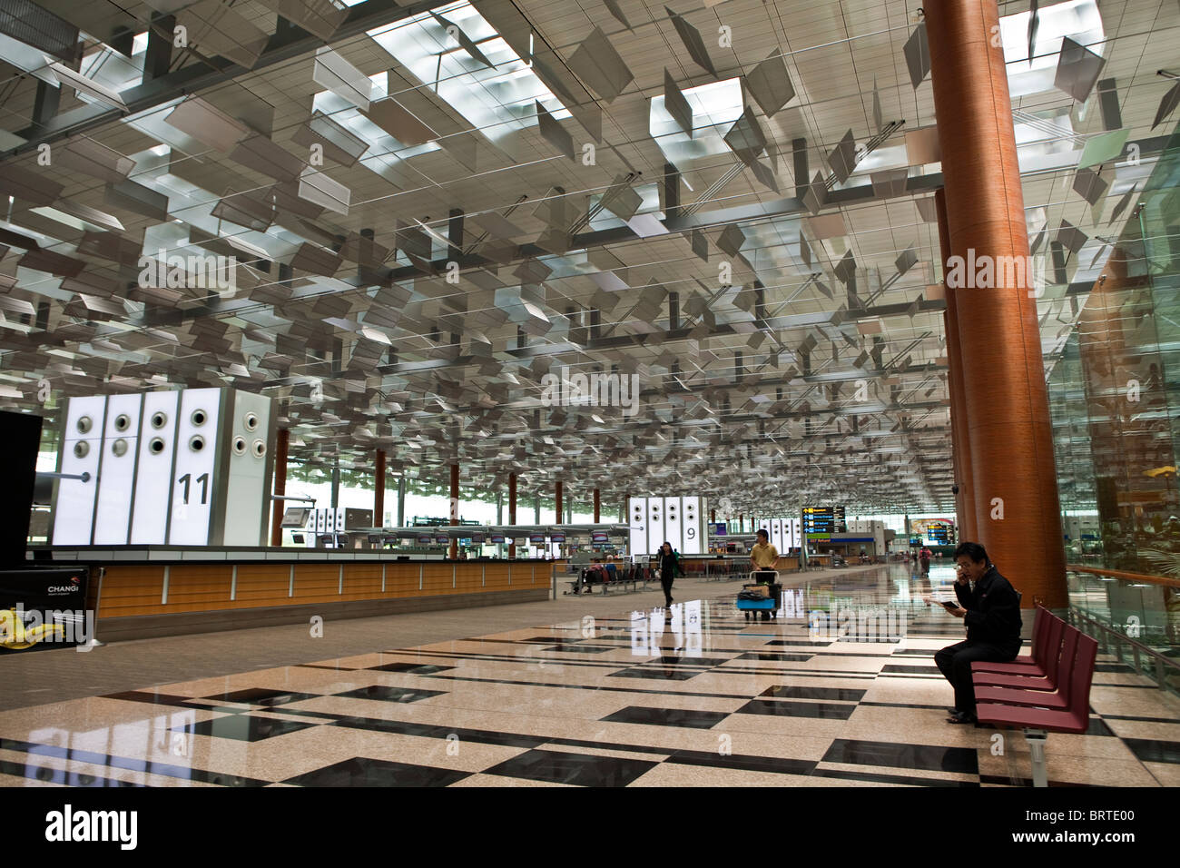 Changi airport architecture hi-res stock photography and images - Alamy