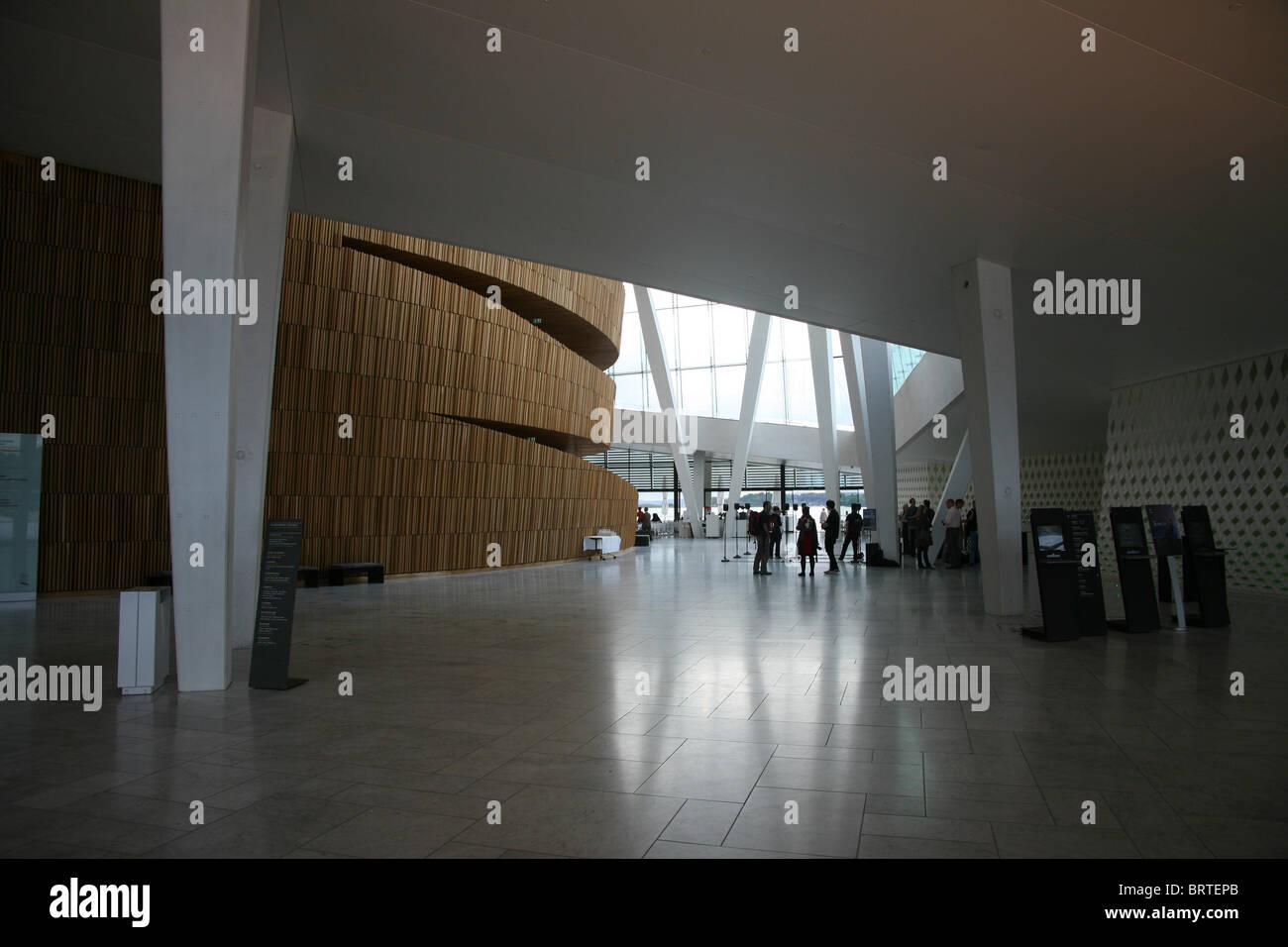 Inside Oslo opera house Stock Photo - Alamy