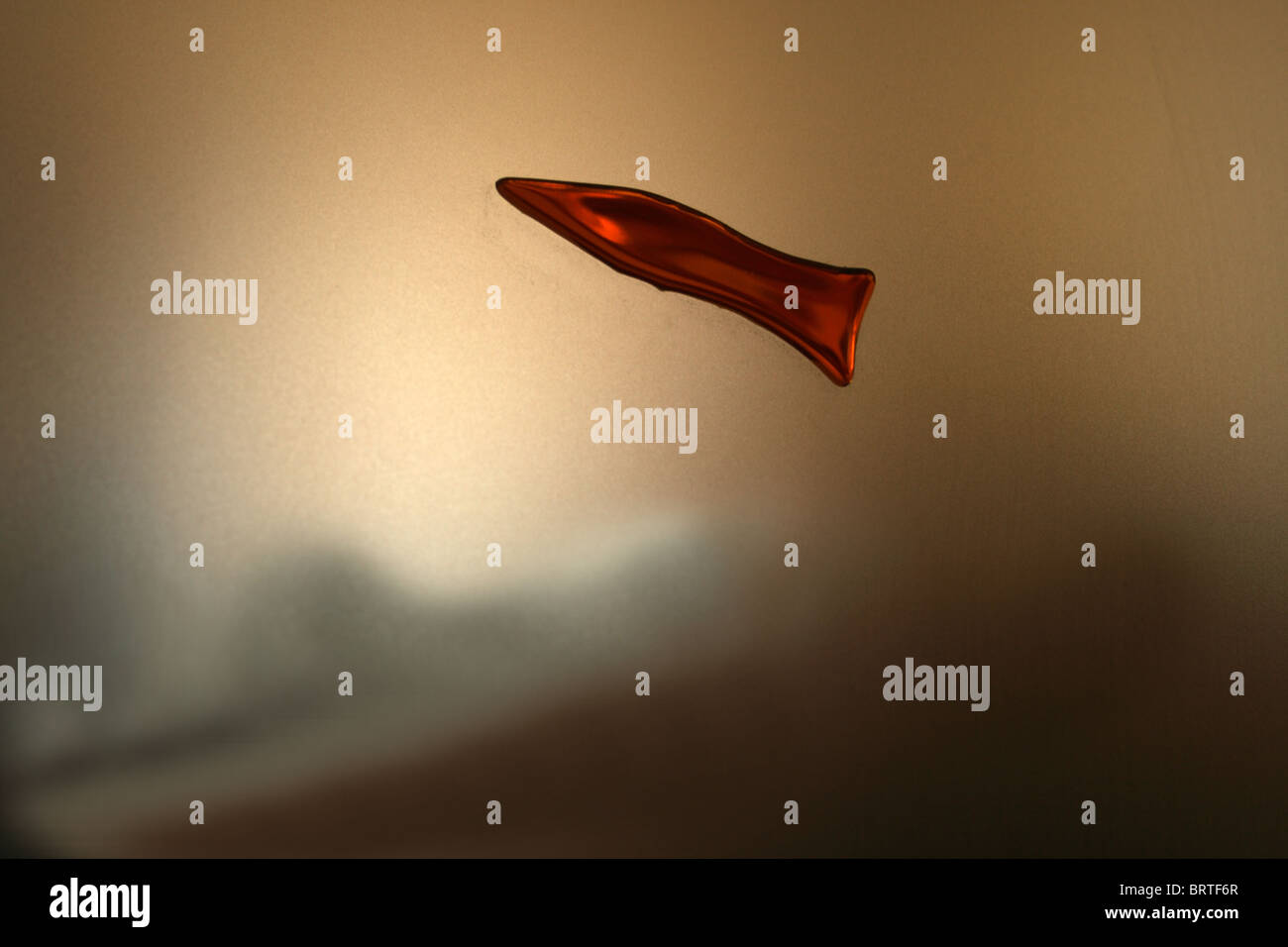 brown glass fish aganst light Stock Photo - Alamy