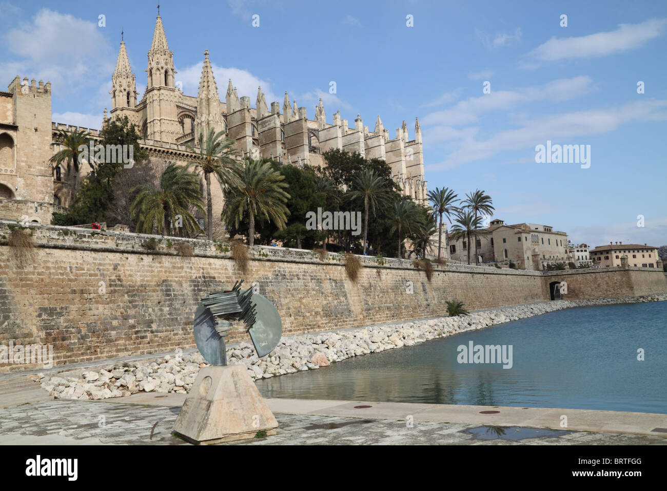 Palma Cathedral in Majorca city centre Spain Stock Photo - Alamy