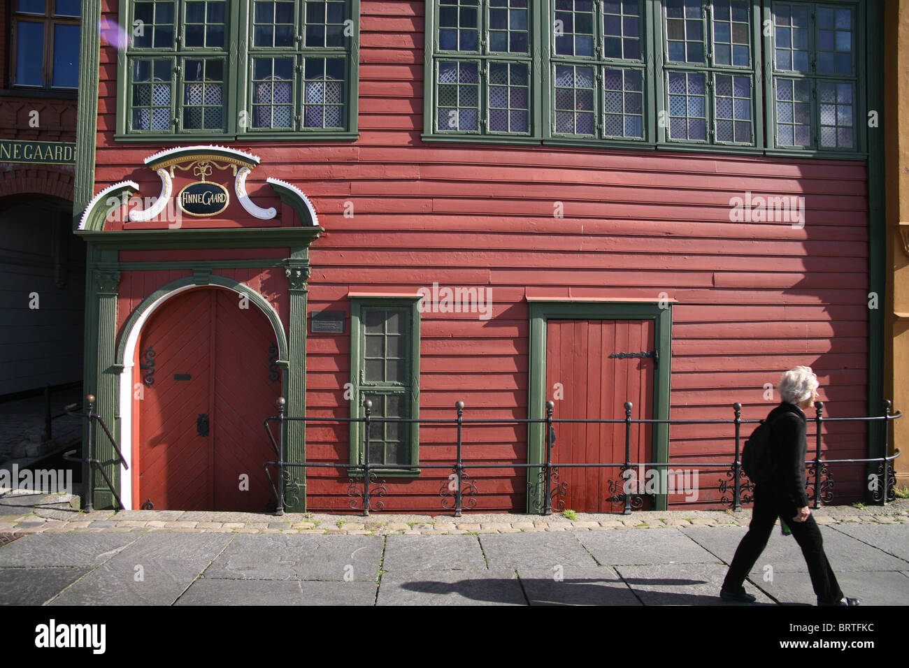 Historic buildings in Bergen Stock Photo - Alamy