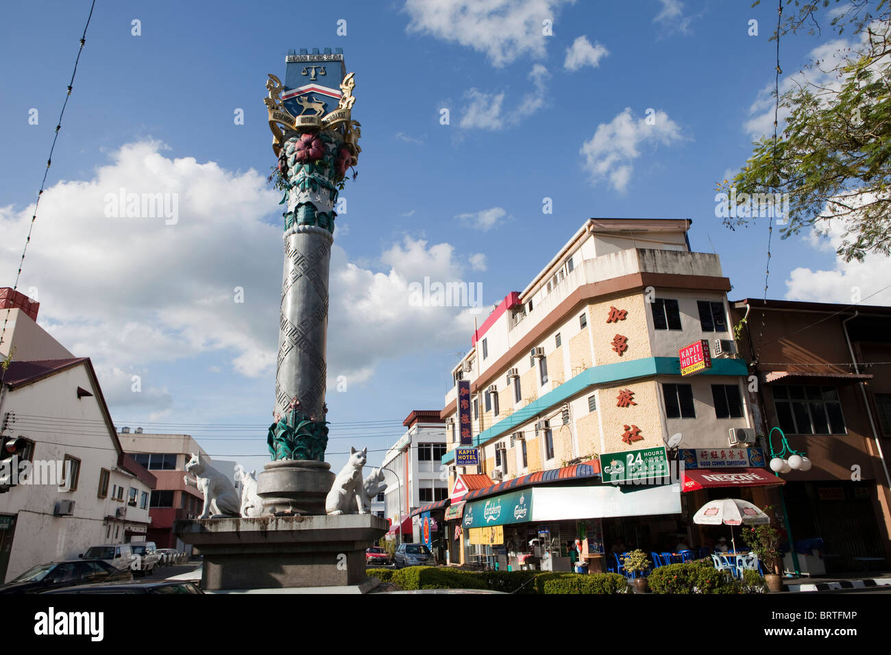 Cat statue in kuching sarawak hi-res stock photography and images - Alamy