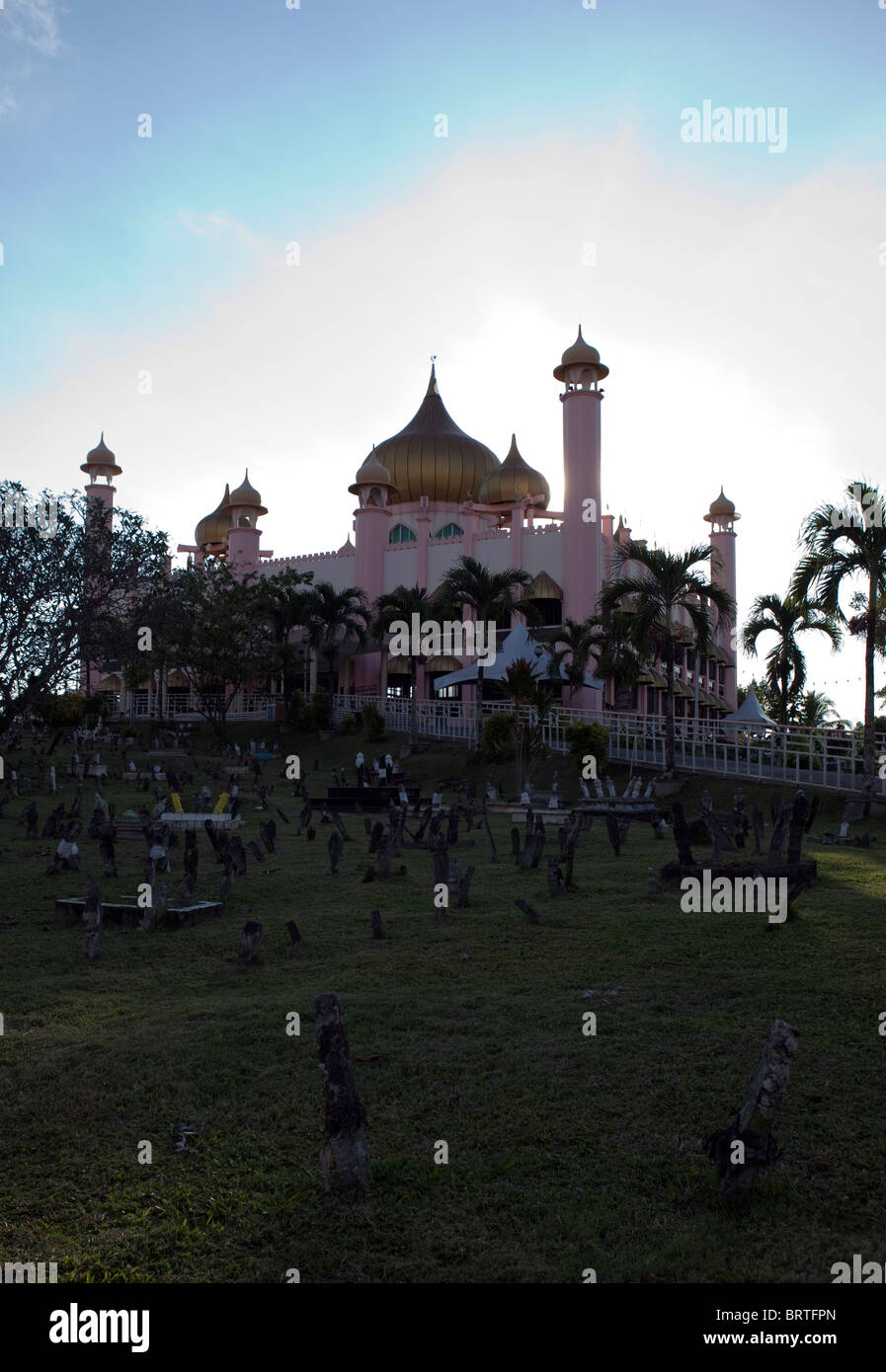 A mosque is seen in Kuching, Borneo Stock Photo - Alamy