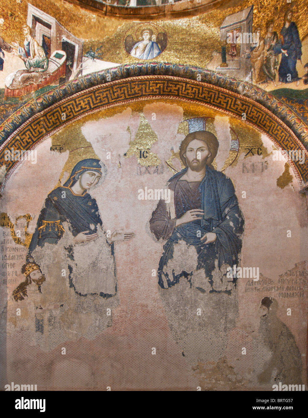 Fresque byzantine jesus hi-res stock photography and images - Alamy