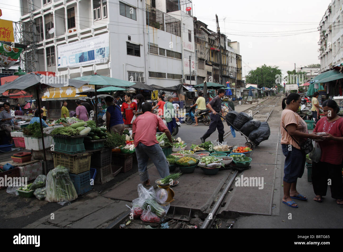 Mahachai market , Samut Sakhon , Thailand Stock Photo - Alamy