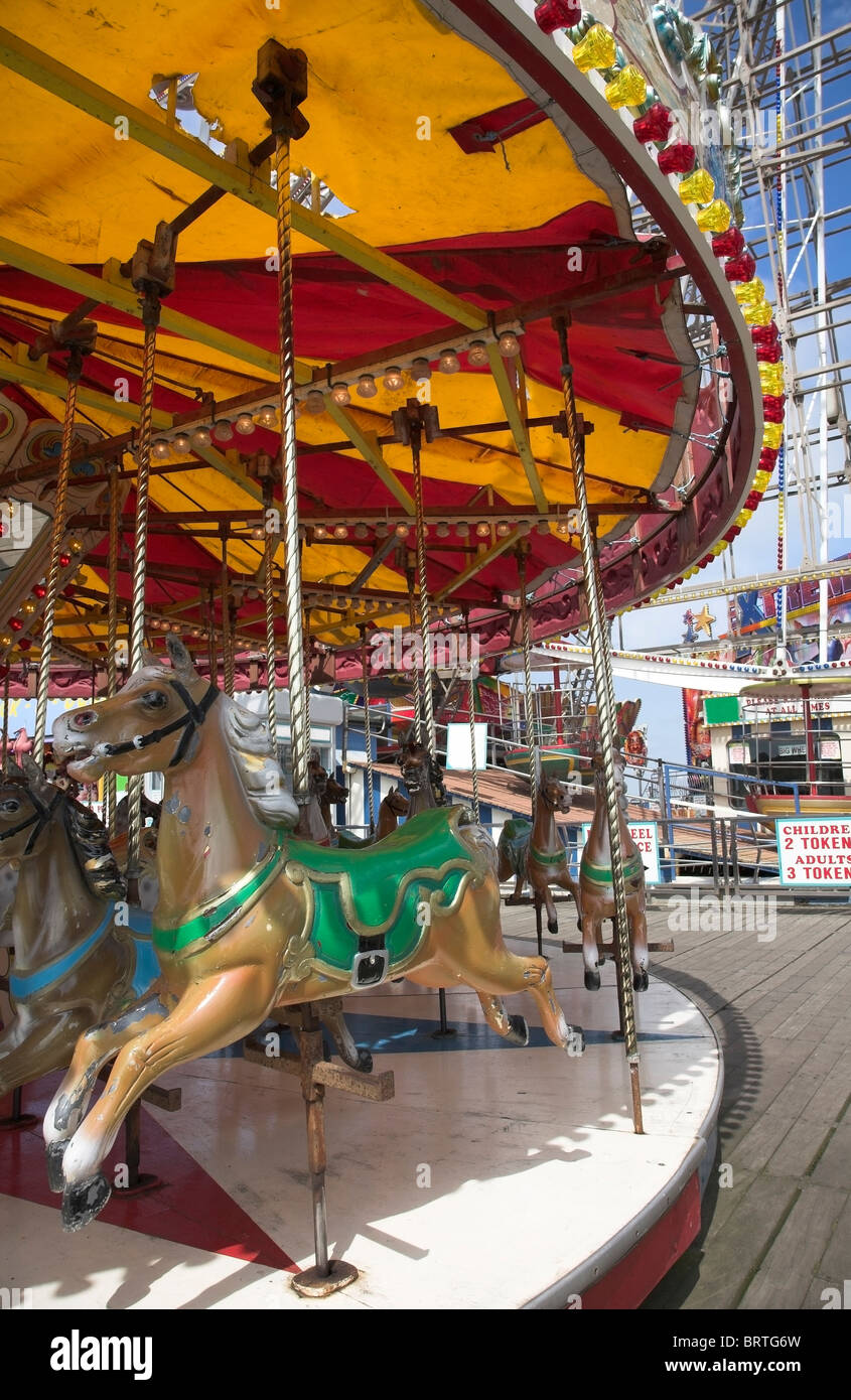 Blackpool carousel hi-res stock photography and images - Alamy