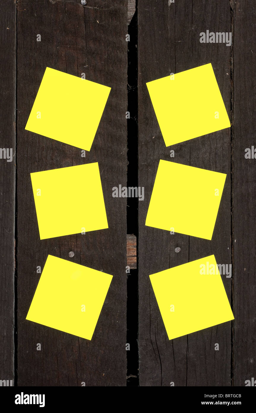 Poster notes hi-res stock photography and images - Alamy