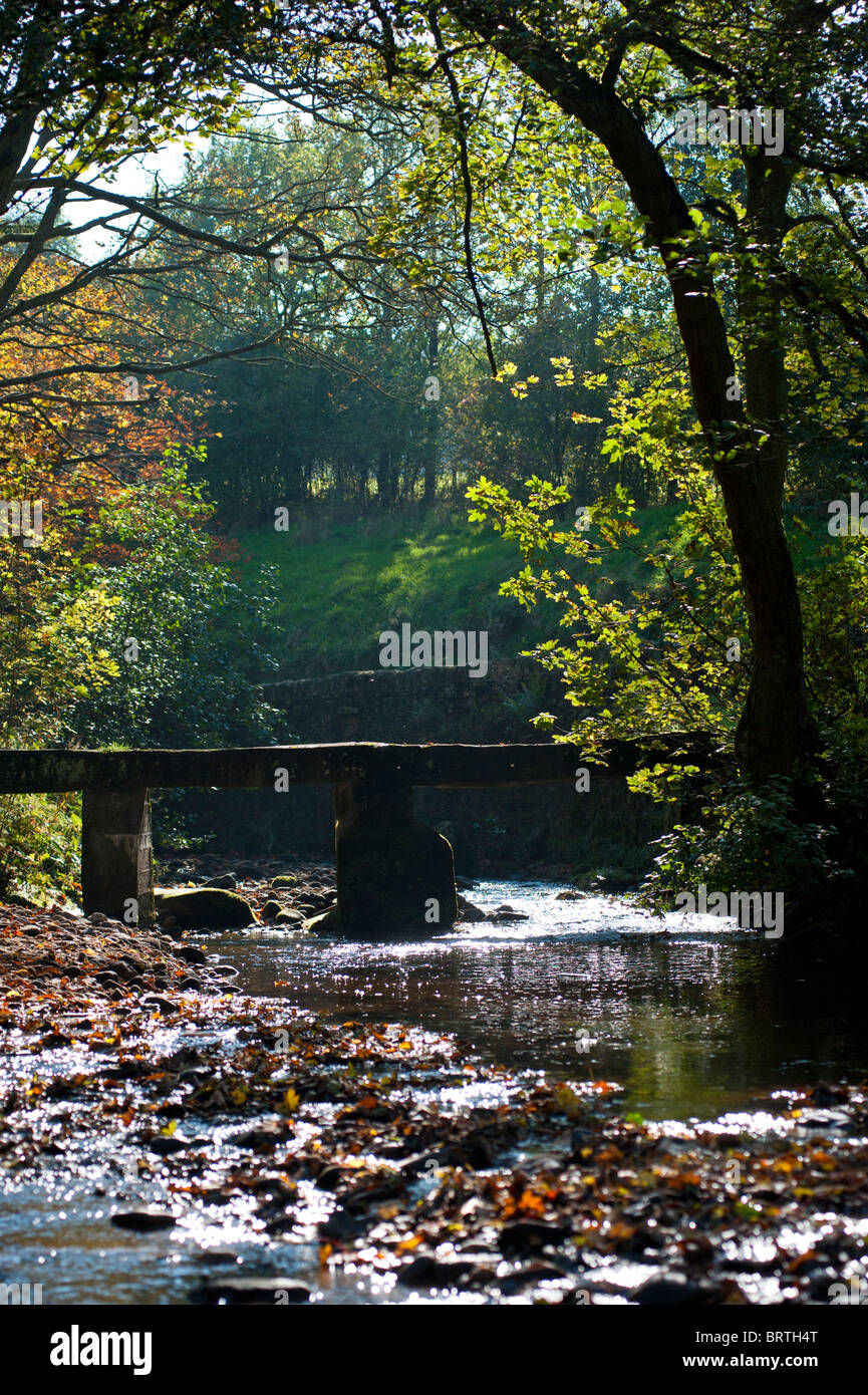 The Clapper Bridge, Wycoller High Resolution Stock Photography and ...