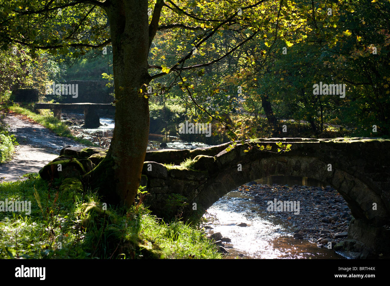 The Clapper Bridge, Wycoller High Resolution Stock Photography and ...