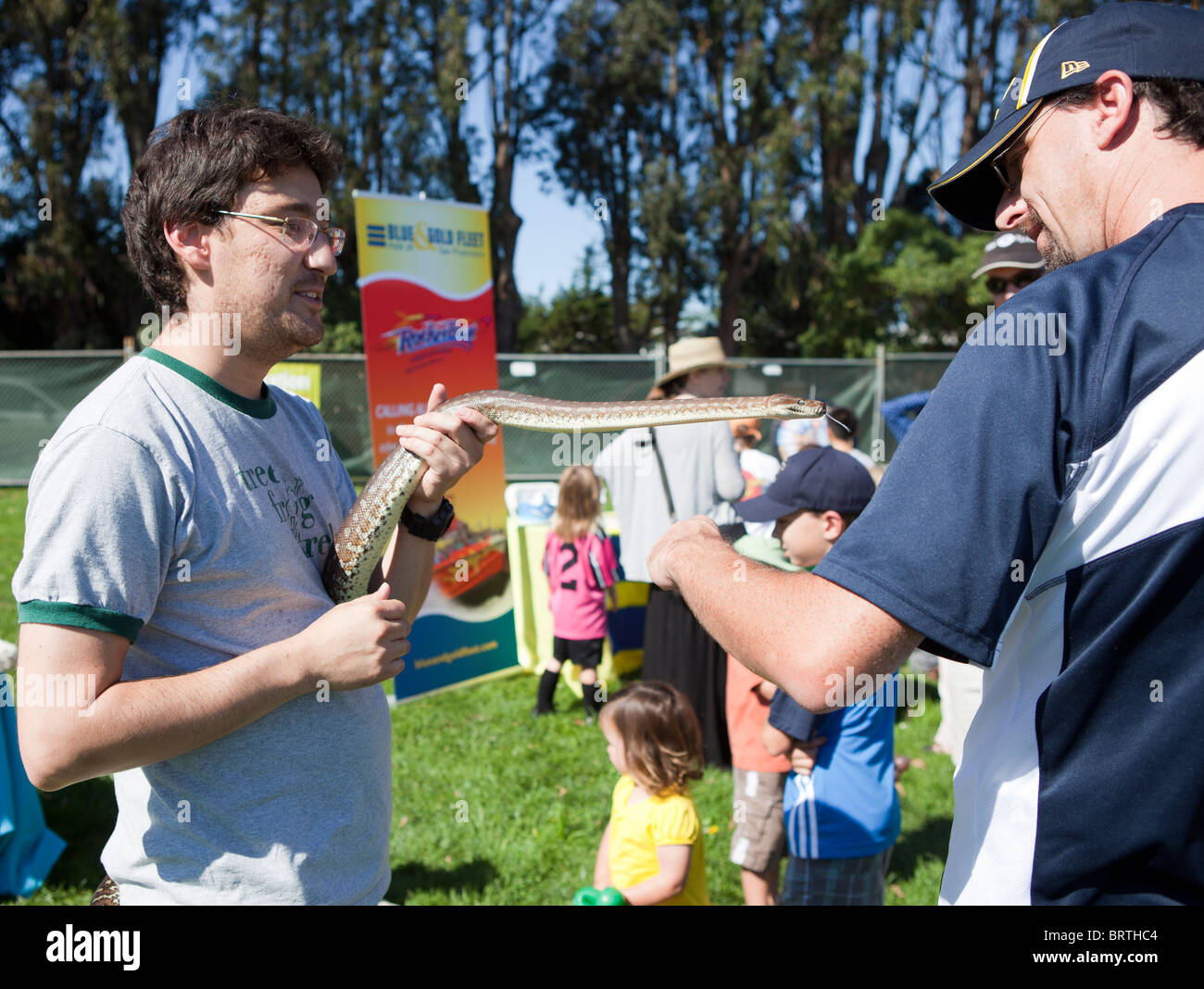 Man Holding Snake High Resolution Stock Photography and Images - Alamy