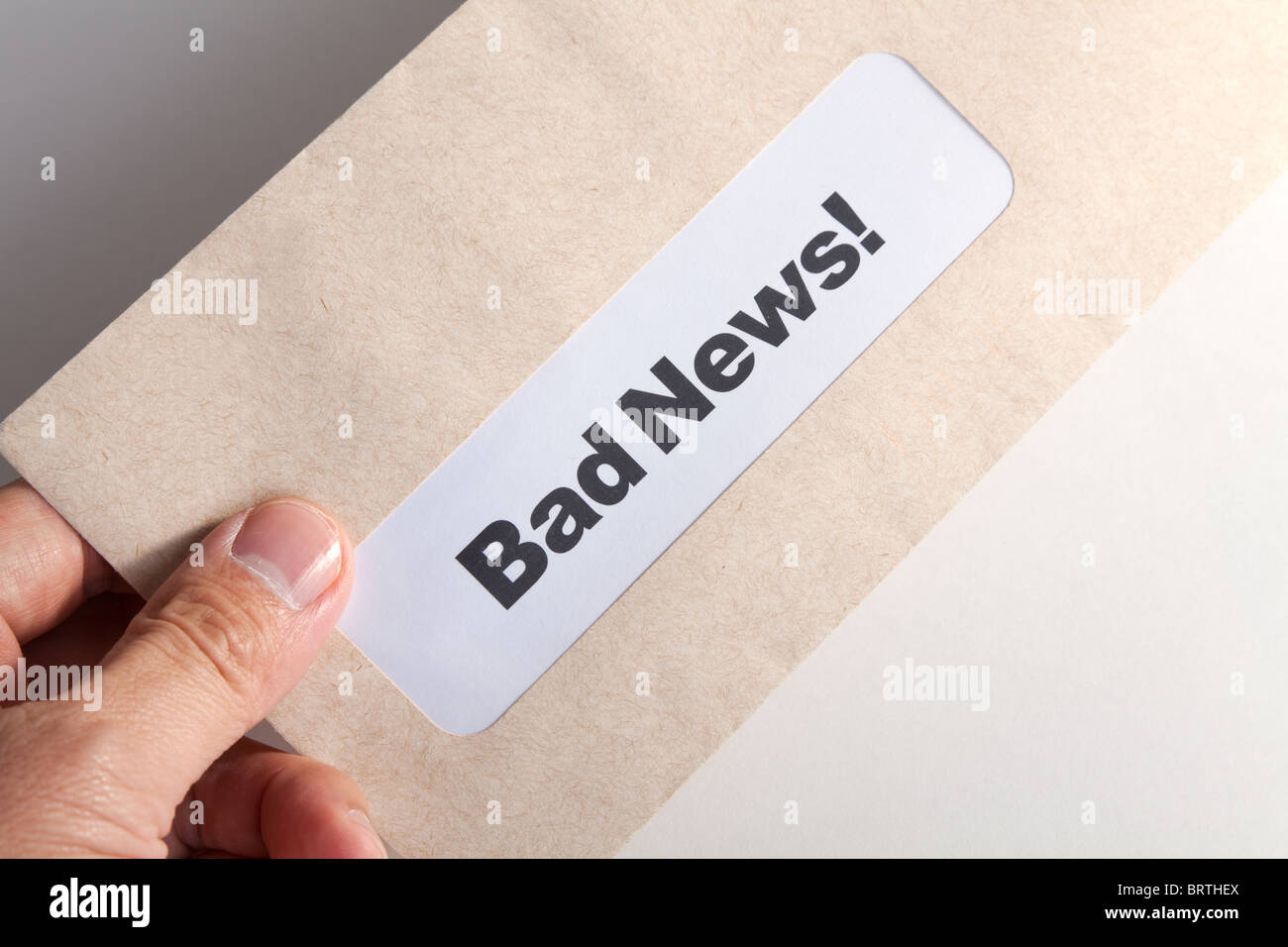 Hand message envelope mail hi-res stock photography and images - Alamy