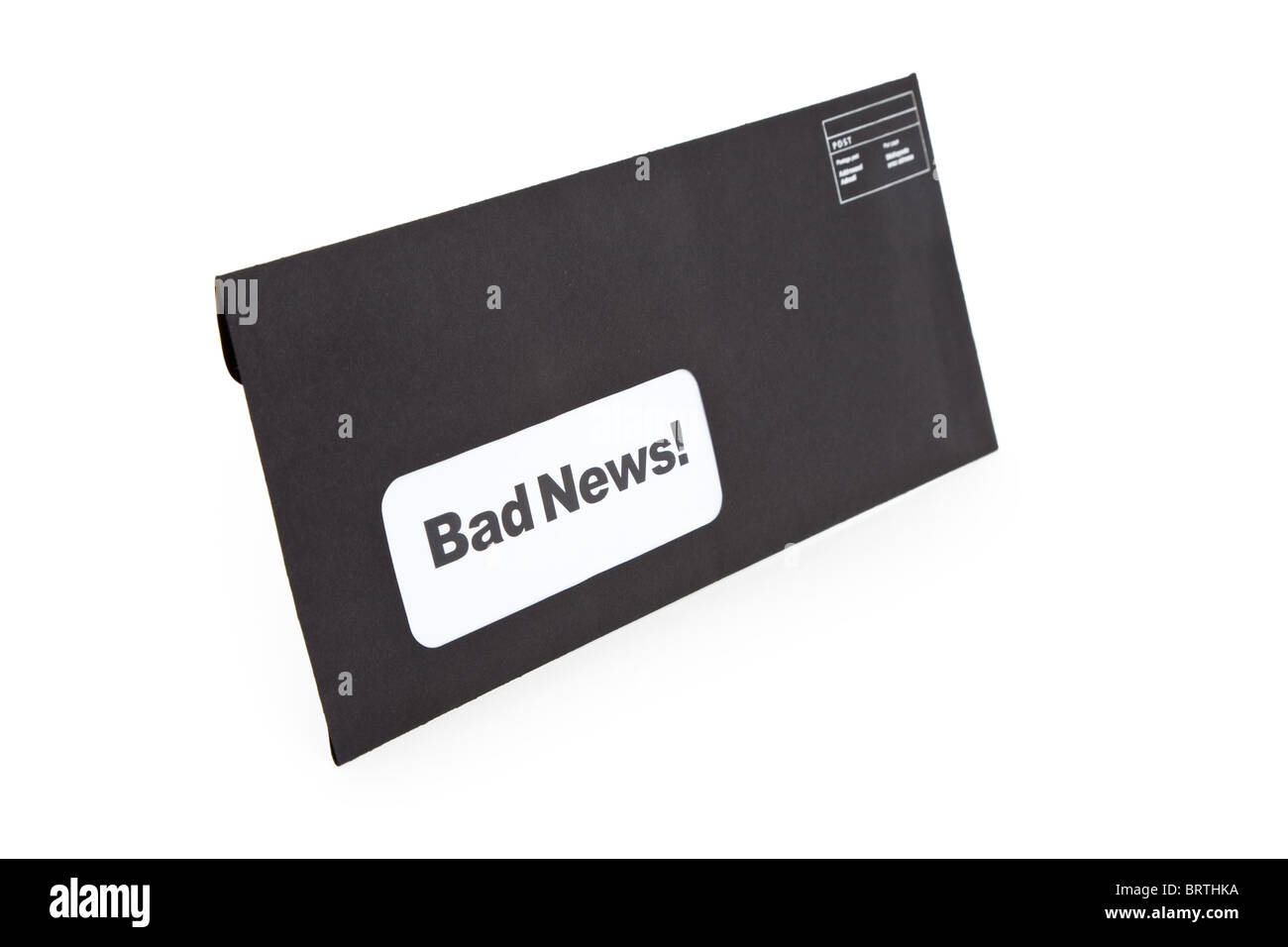 Black envelope hi-res stock photography and images - Alamy